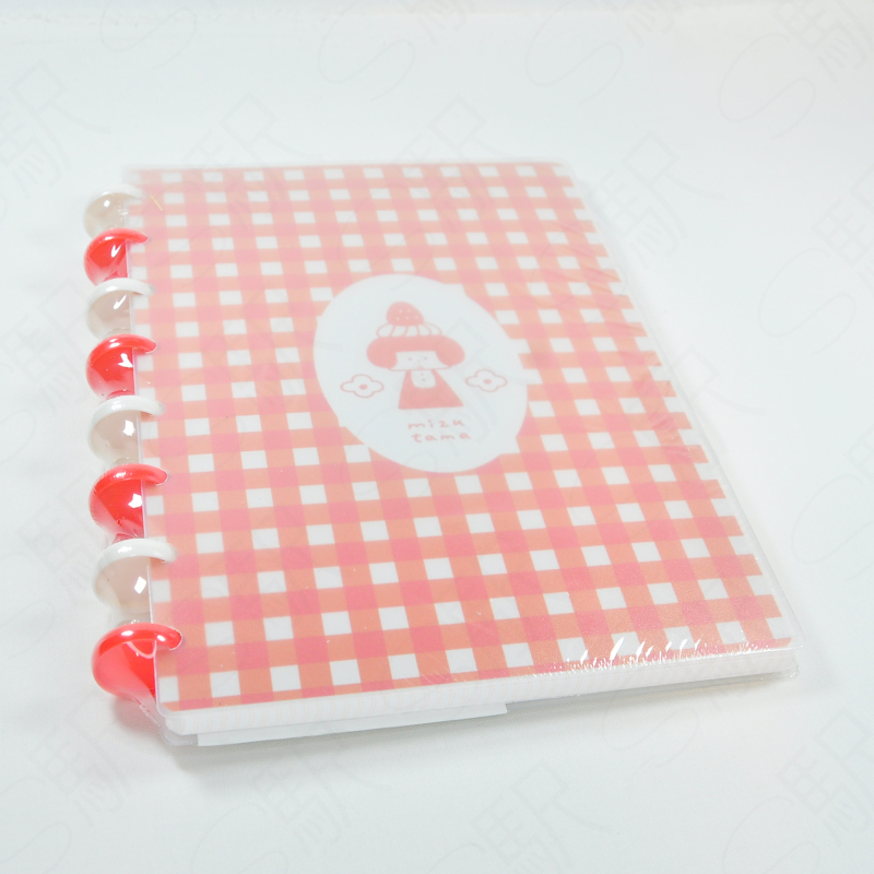 Sun-Star Stationery Ring Notebook A5 Size x mizutama [S2642867] - Red 4901770790008